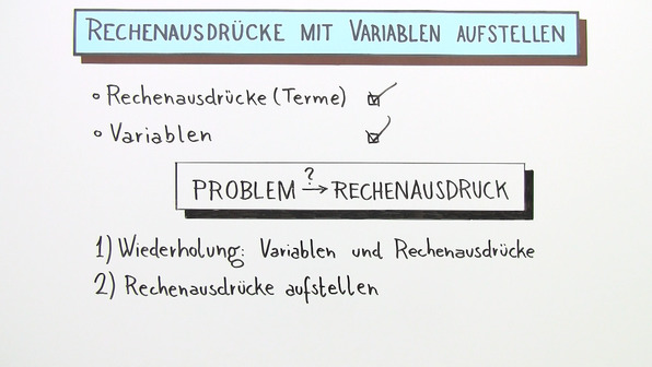 Variablen online lernen