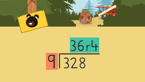 Division with remainders learn online