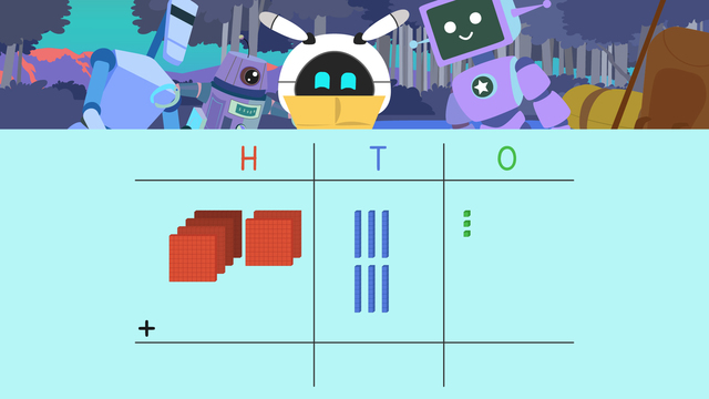 3 Digit Subtraction Regrouping Base Ten Blocks