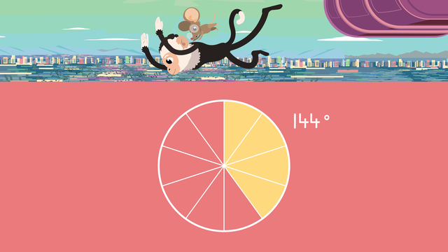 Angles as Fractions of a Circle