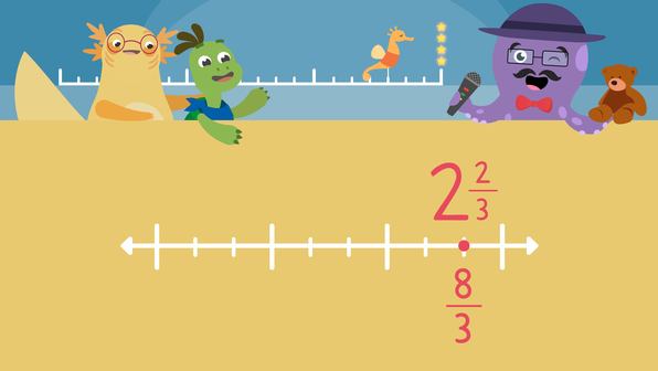 Improper fractions learn online