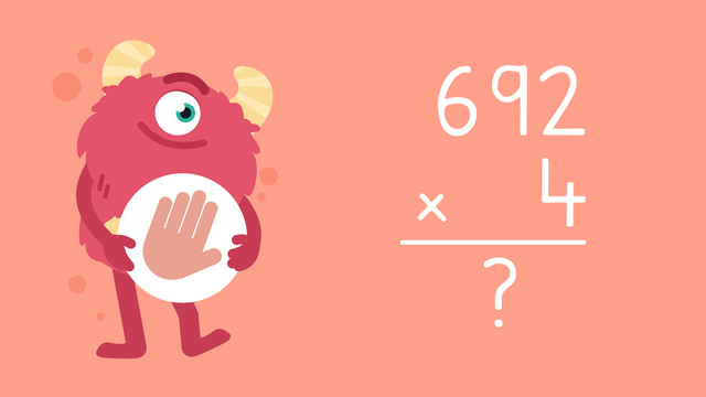 Multiplying Up To Three Digits Using The Column Method—lets Practise Maths Learn Online