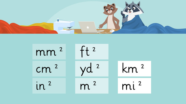 Area in Different Measurements learn online