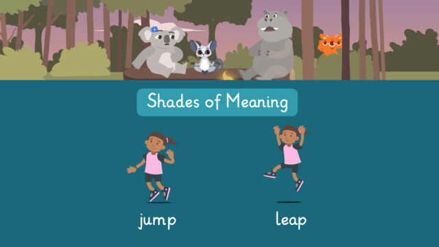 Closely related verbs