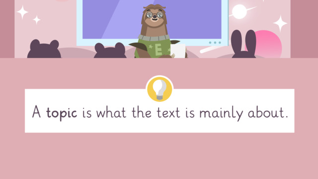 Introducing a Narrative Topic – English Learn online