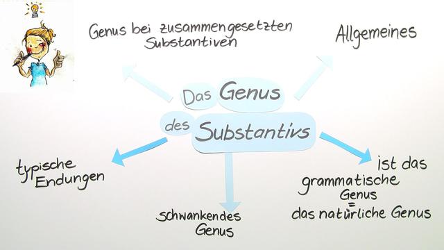 Genus des Substantivs – Einfach erklärt (inkl. Übungen)