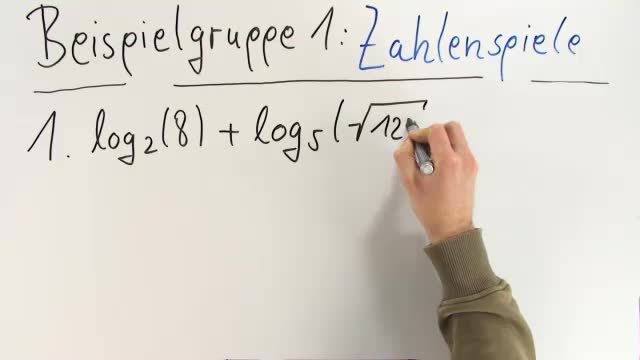 Logarithmen – Beispiele – Mathematik online lernen
